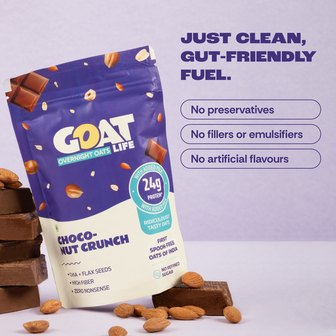 Assorted Protein Oats Box (Pack of 6) | Overnight Oats – Goat life